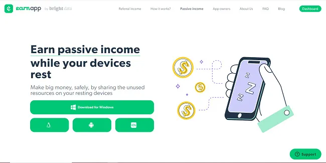 EarnApp – Earn From Your Internet Connection – Increase your earning